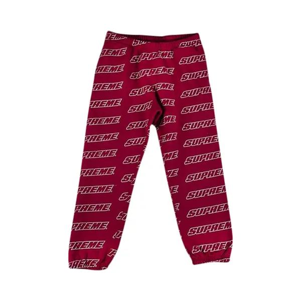 Supreme Repeat Sweatpant 'cardinal - Red