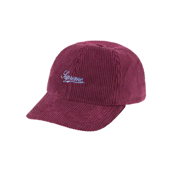 Supreme Corduroy 6-panel Cap - Purple