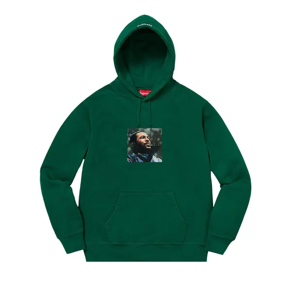 Supreme Marvin Gaye Hooded Sweatshirt - Green