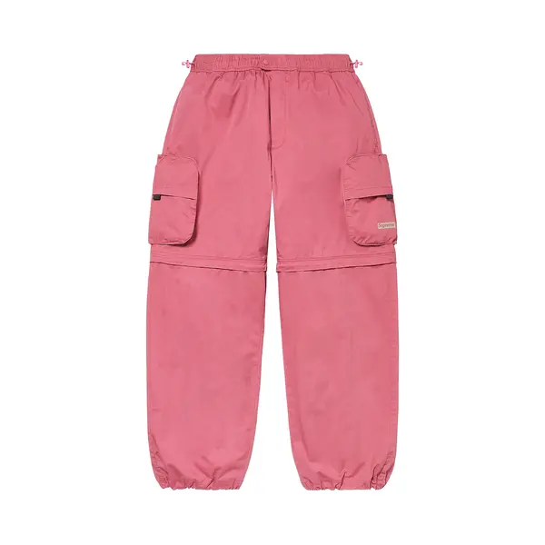 Supreme Cargo Zip-Off Cinch Pant - Pink | Editorialist