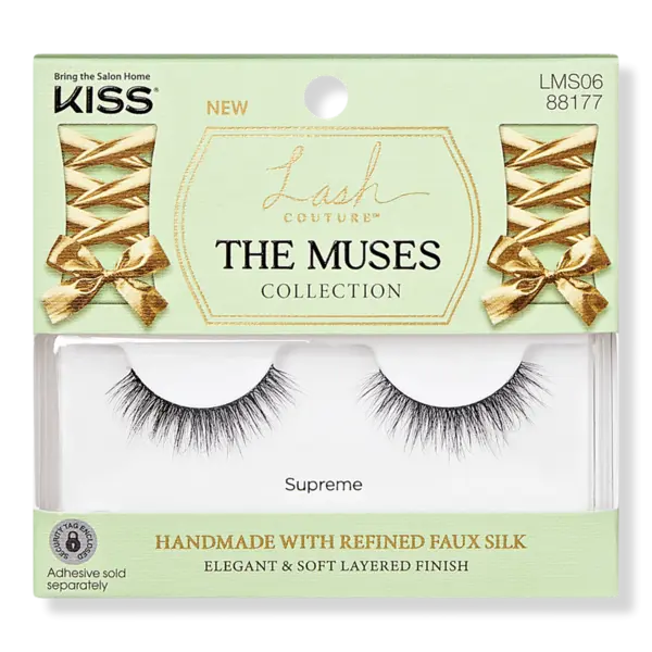 Kiss Lash Couture The Muses Glue-on Lashes, Supreme - One-color