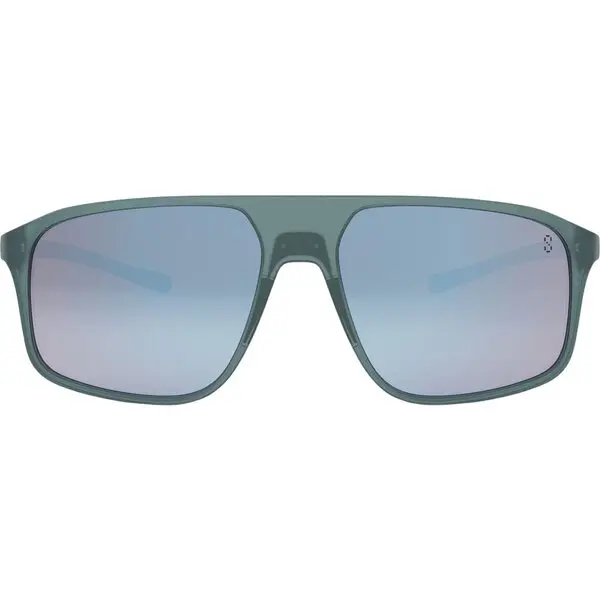 Tag Heuer 59mm Bolide Sunglasses - Matte Blue/brown Polarized