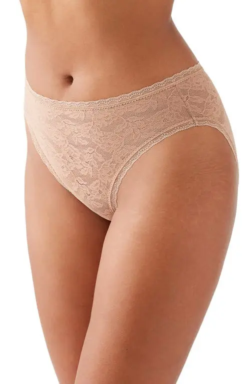 Wacoal High Profile Lace High Cut Briefs - Roebuck