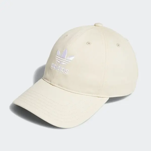 Adidas Relaxed Strap-back Cap - White