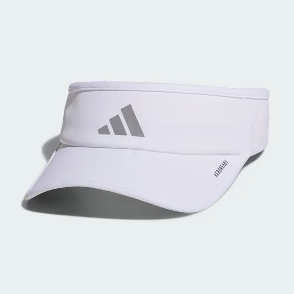 Adidas Superlite Visor - White / Silver Metallic
