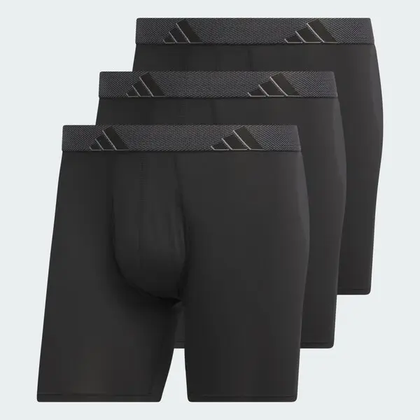 Adidas Microfiber Boxer Briefs 3-pack - Black / Onix / Black