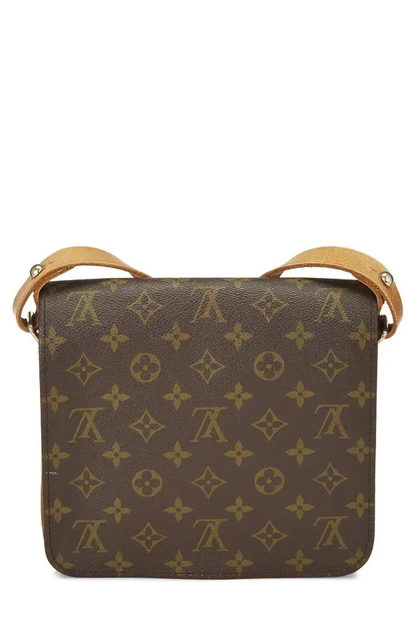 LOUIS VUITTON Monogram Canvas Cartouchiere Bag - Brown