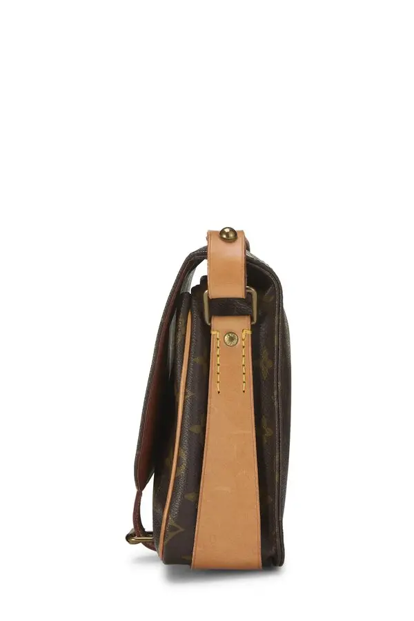 LOUIS VUITTON Monogram Canvas Cartouchiere - Brown