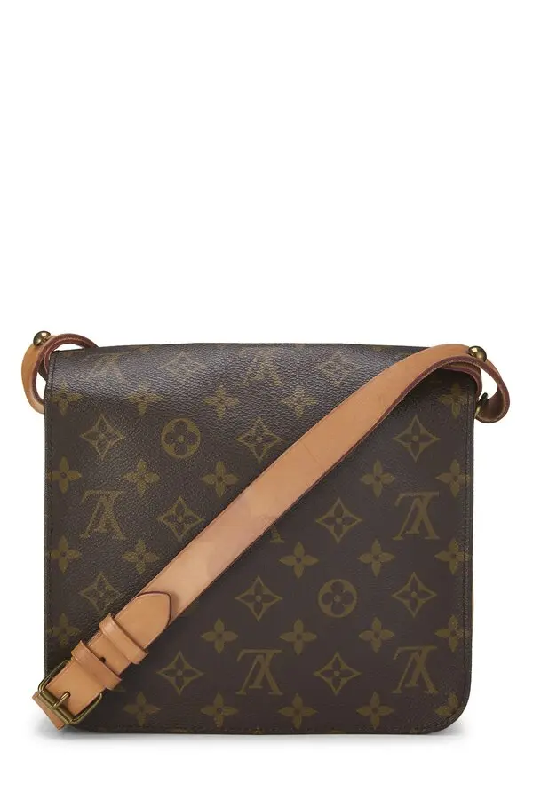 LOUIS VUITTON Monogram Canvas Cartouchiere - Brown