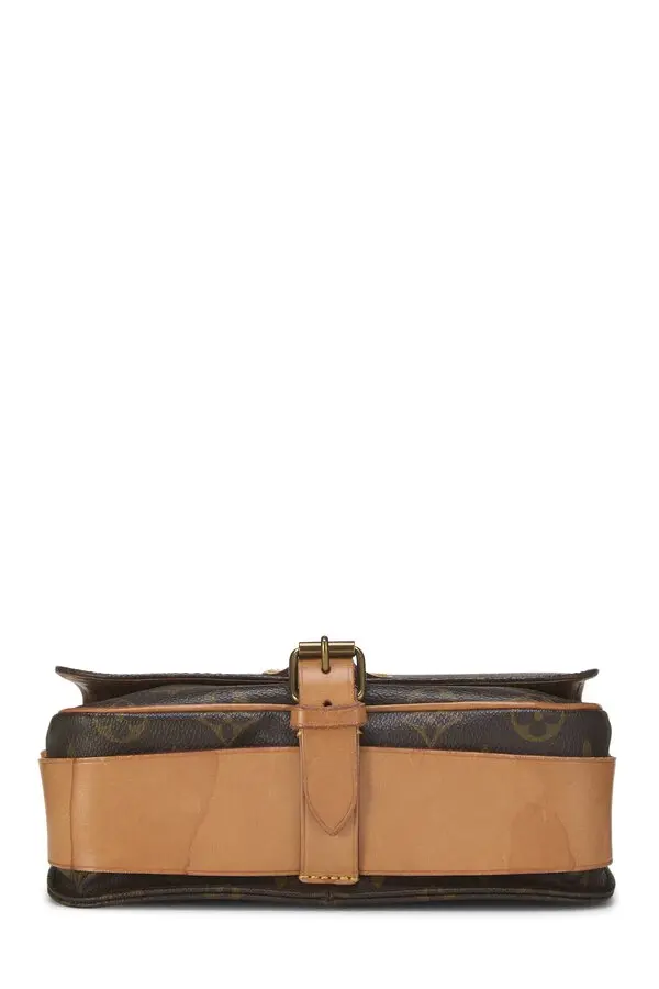 LOUIS VUITTON Monogram Canvas Cartouchiere - Brown