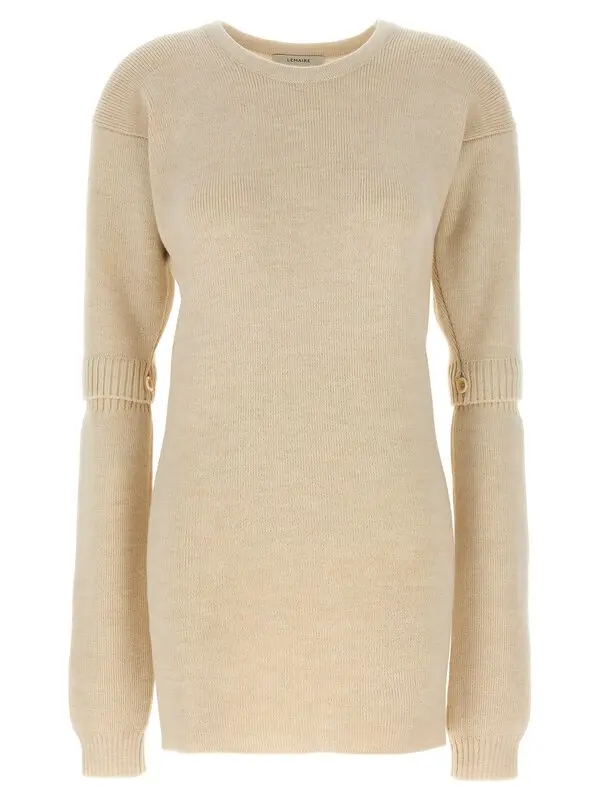 LEMAIRE Knitted Dress With Removable Sleeves