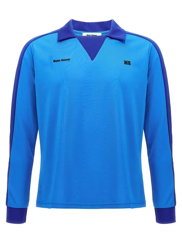 Wales Bonner Home Jersey' Sweater In Blue - 37% Off | Editorialist