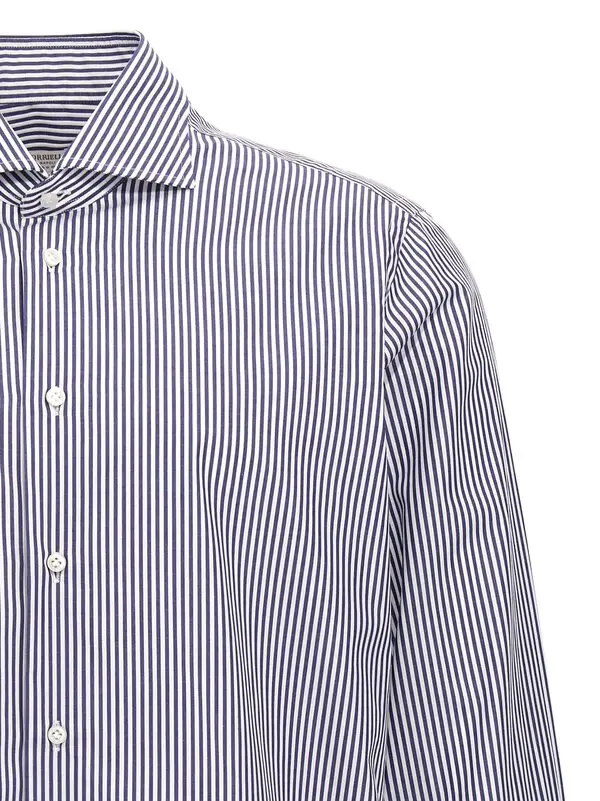 BORRIELLO NAPOLI Marechiaro' Shirt - Blue