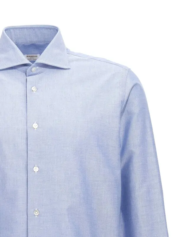 BORRIELLO NAPOLI Marechiaro' Shirt - Light Blue