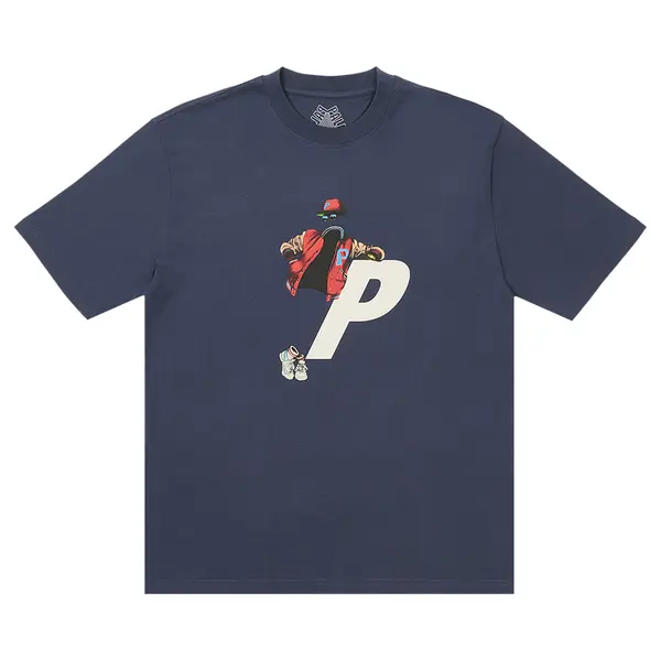 PALACE Transparency T-shirt 'navy - Blue