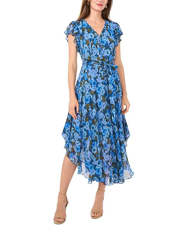navy blue dress for baby girl Vince Camuto Green Off Shoulder Asymmetrical Dress Women's Size 4