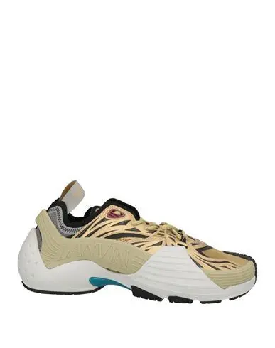 LANVIN Multicolor Pattern Sneakers - Gold