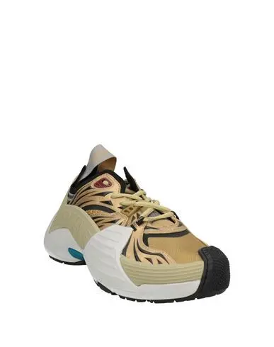 LANVIN Multicolor Pattern Sneakers - Gold
