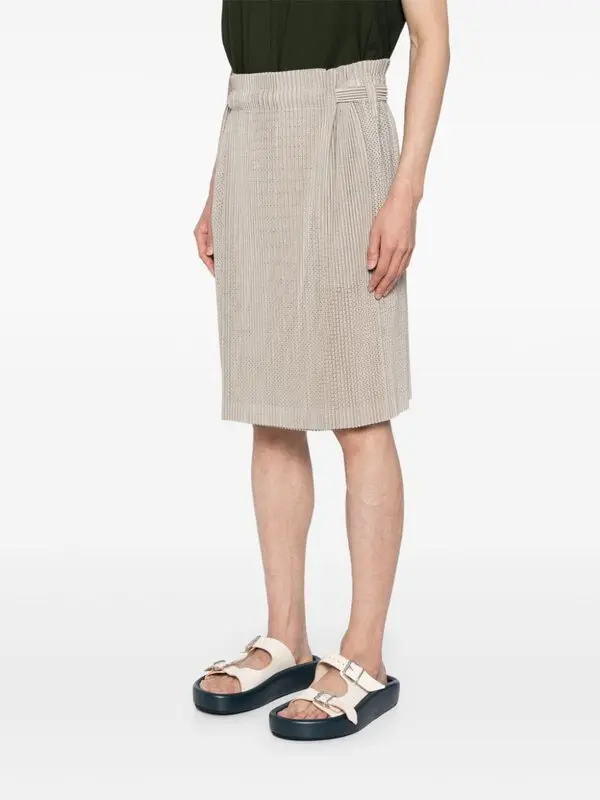 Issey Miyake Light Mesh Pleated Skirt