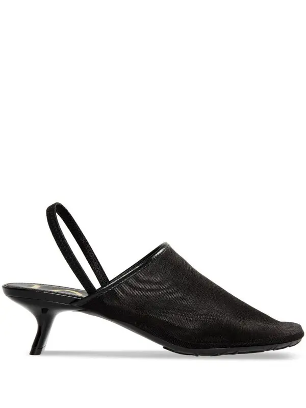 Loewe 45mm Petal Slingback Pumps