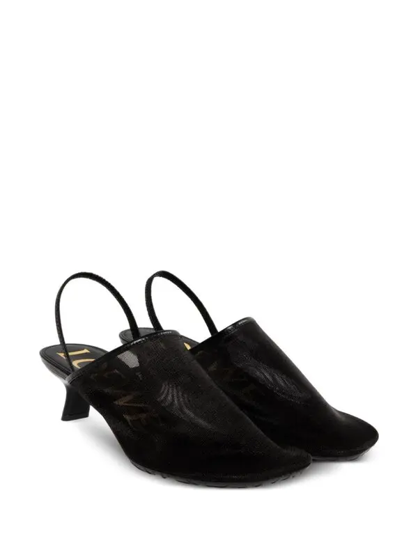 Loewe 45mm Petal Slingback Pumps