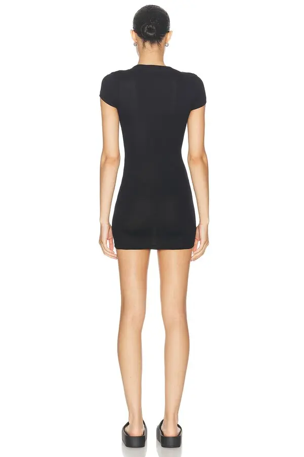 Wardrobe.NYC Cap-sleeve Mini Dress