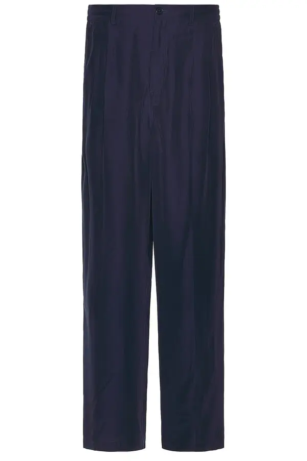 Simkhai Clyde Cinch Waist Pleated Trouser - Midnight