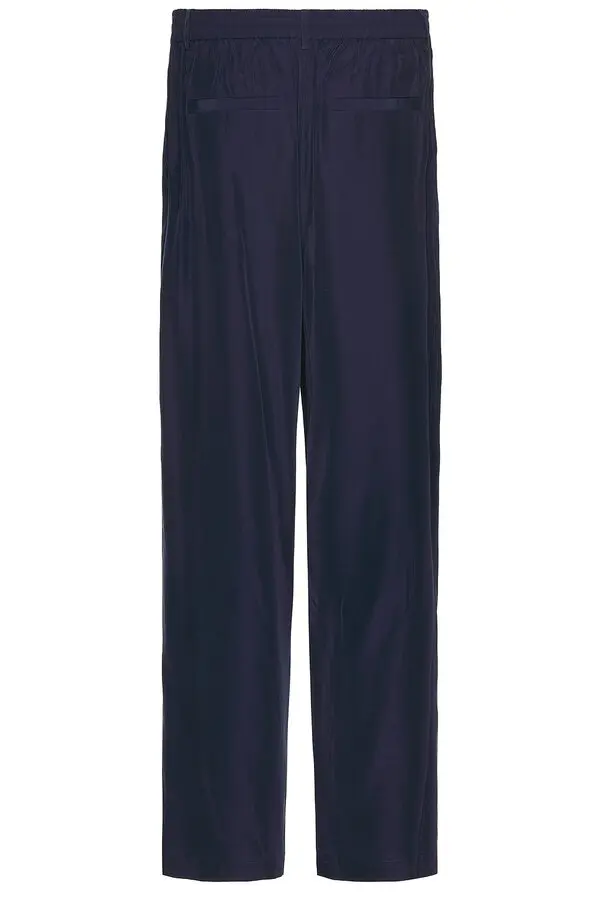 Simkhai Clyde Cinch Waist Pleated Trouser - Midnight