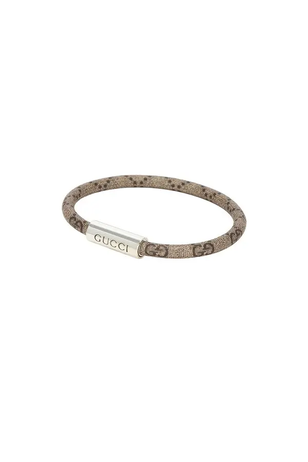 Gucci Trademark Oval Bracelet - Beige