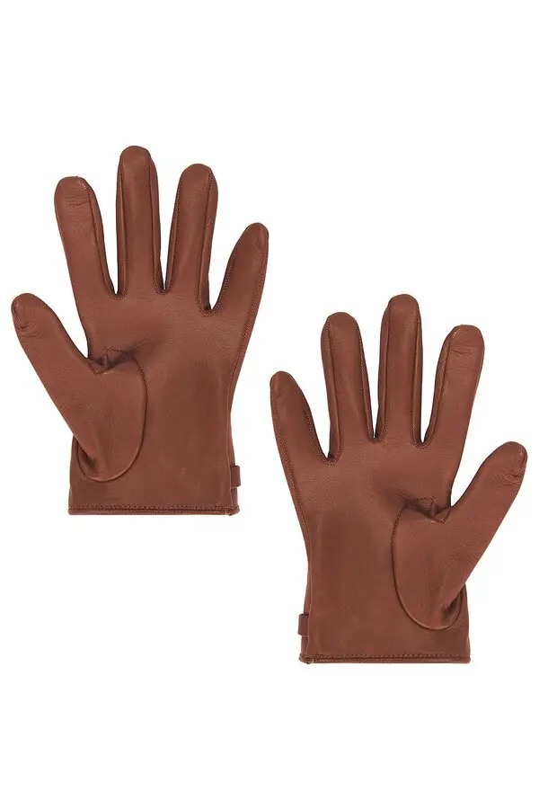 Versace Leather Gloves