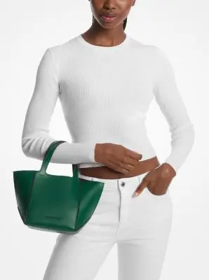 Michael Kors Jordi Leather Tote Bag