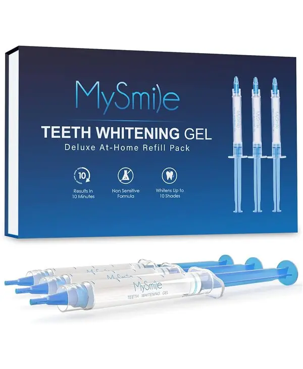 MYSMILE Teeth Whitening Gel Pen Refill Pack - No Color