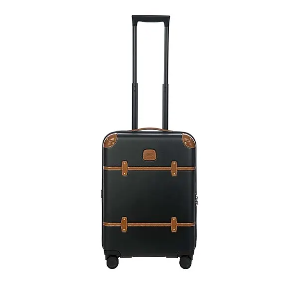 Bric'S Bellagio 21-inch Carry On Spinner Suitcase - Black