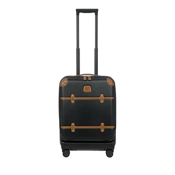 Bric'S Bellagio 21-inch Pocket Spinner Suitcase - Black