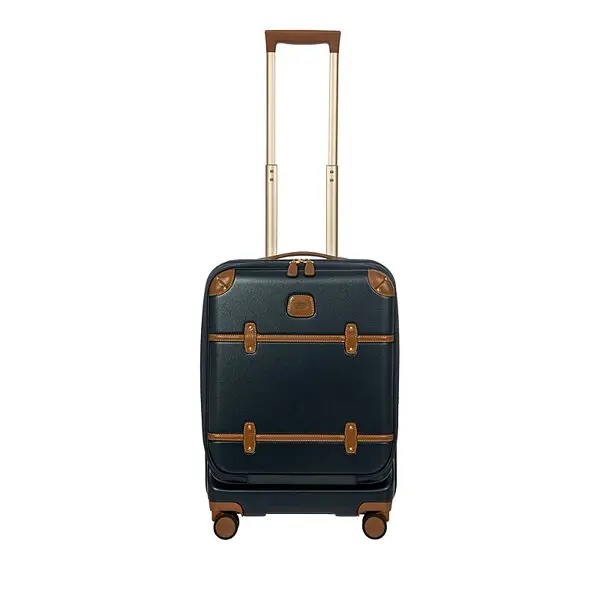 Bric'S Bellagio 21-inch Pocket Spinner Suitcase - Blue