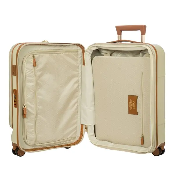 Bric'S Bellagio 21-inch Pocket Spinner Suitcase - Cream