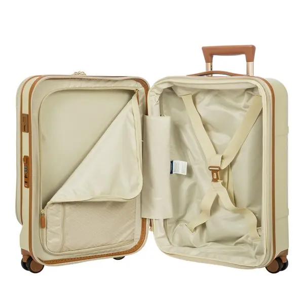 Bric'S Bellagio 21-inch Pocket Spinner Suitcase - Cream