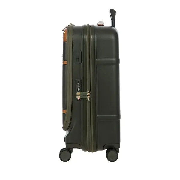 Bric'S Bellagio 21-inch Pocket Spinner Suitcase - Olive