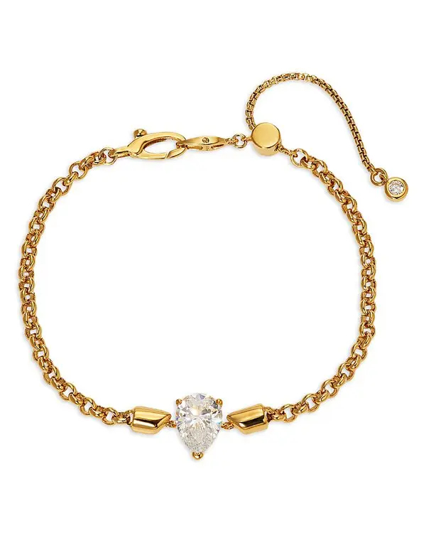 Nadri Pear Slider Bracelet - Gold