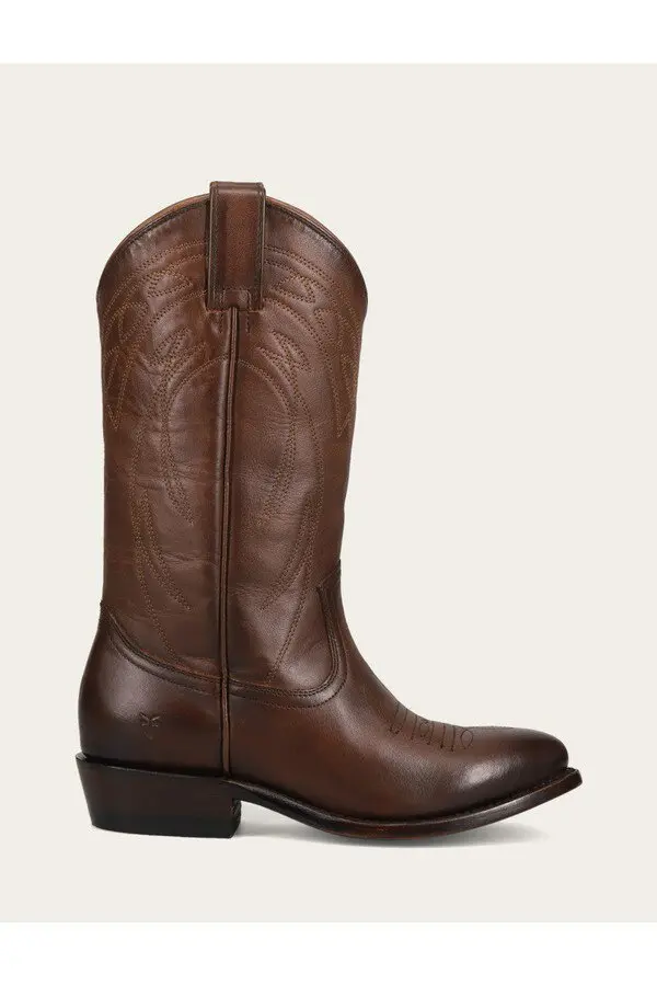 THE FRYE COMPANY Billy Pull On Deco Stitch - Red