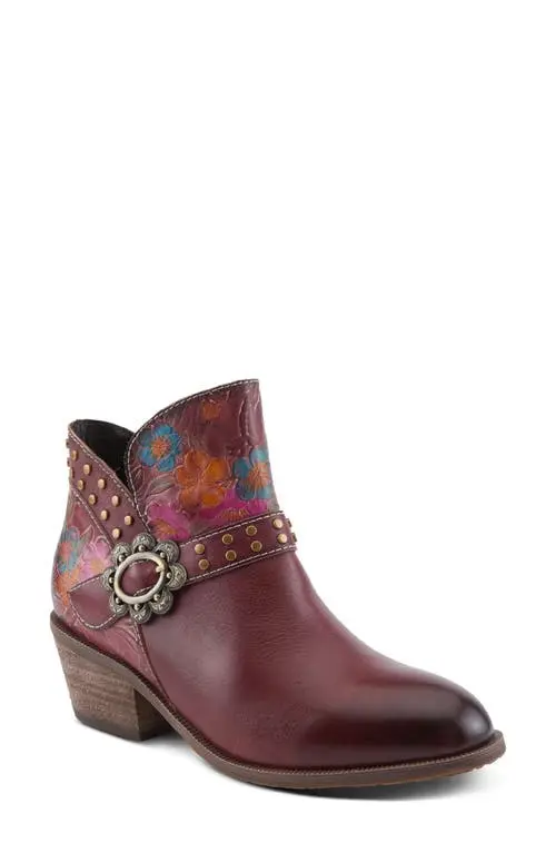 SPRING STEP SHOES Daintylady Bootie - Bordeaux Multi
