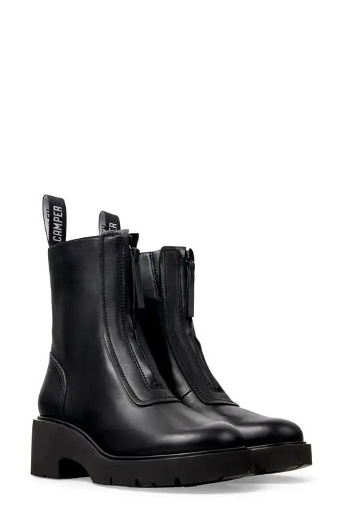 Camper Milah Zip Boot - Black