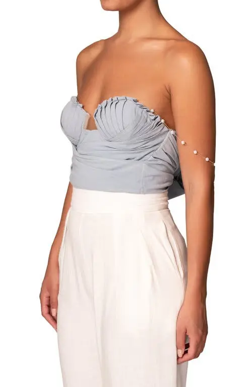 JLUXLABEL Arielle Corset Crop Top