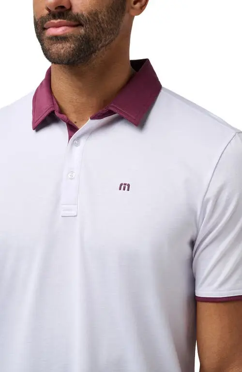 Travis Mathew Home Game Cotton Blend Polo