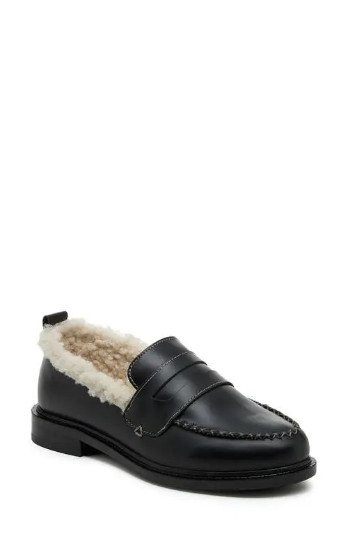 KELSI DAGGER BROOKLYN Lens Faux Shearling Lined Loafer
