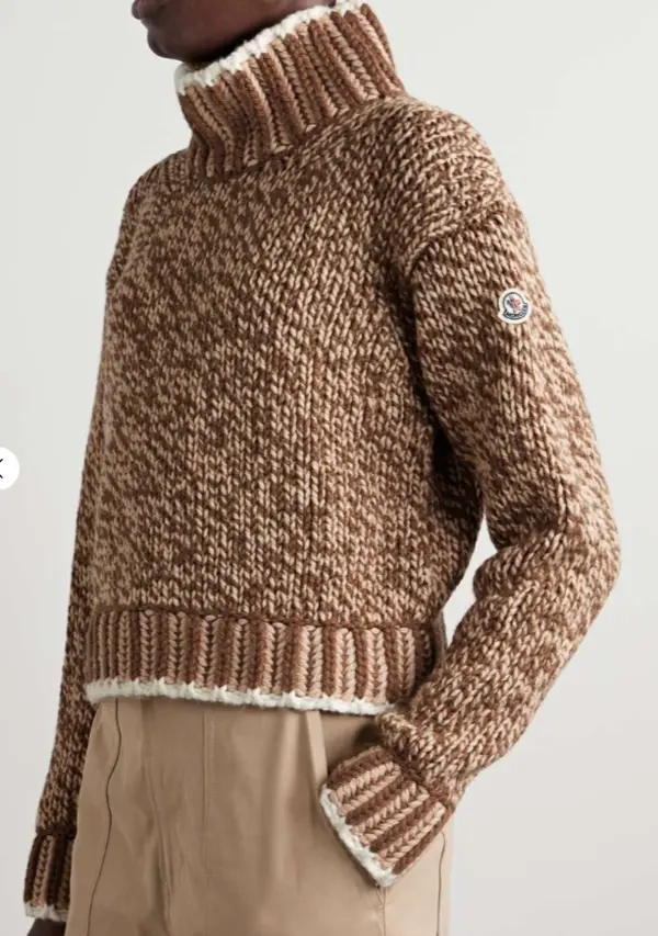 Moncler Wool-blend Turtleneck Sweater
