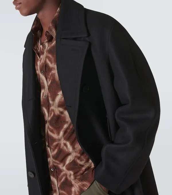 Dries Van Noten Printed Cotton Shirt