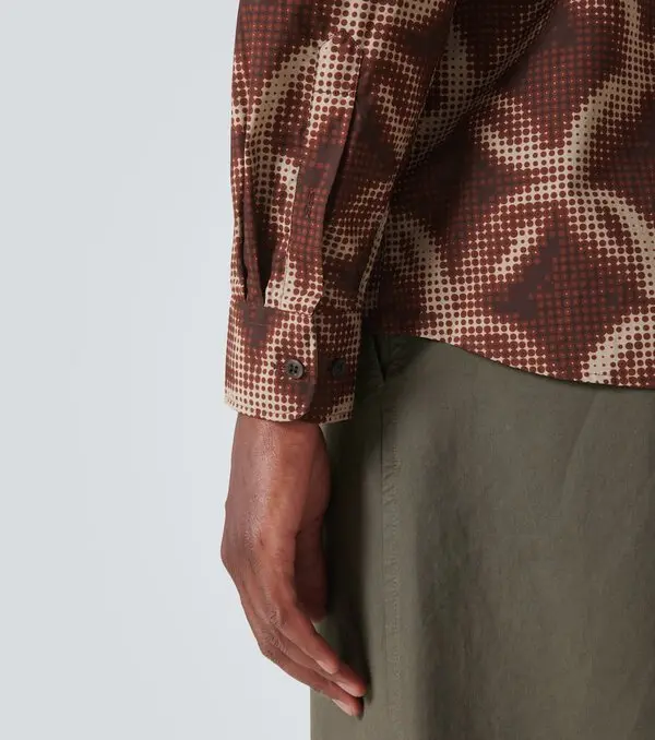 Dries Van Noten Printed Cotton Shirt