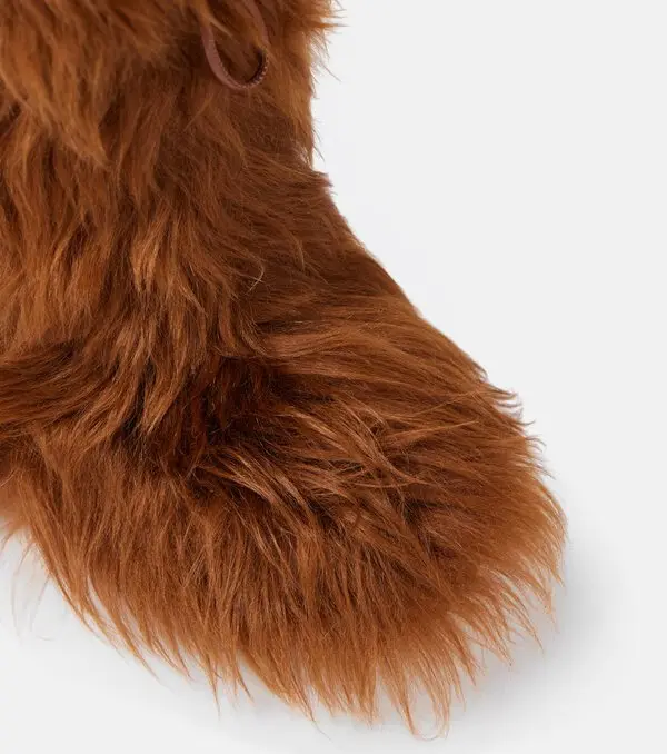 TOD'S Shearling Ankle Boots