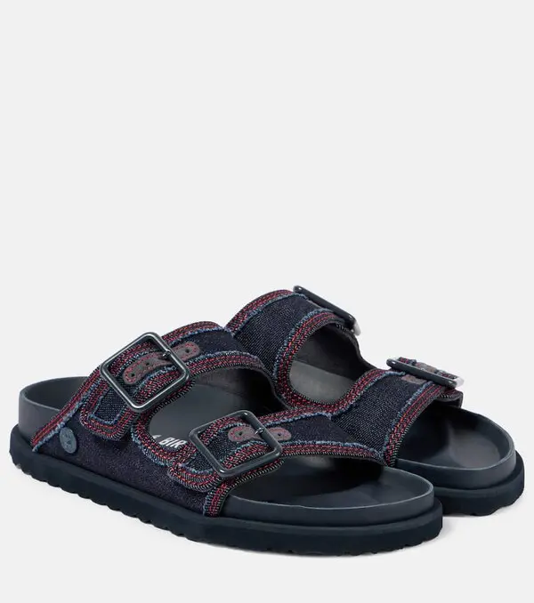 BIRKENSTOCK Arizona Denim Sandals - Blue